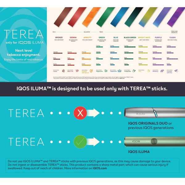 IQOS TEREA Dimensions Yugen (Indonesia) in Dubai, UAE, Abu Dhabi, Sharjah